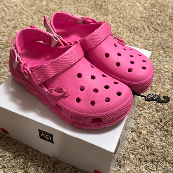CROCS | Shoes | Crocs Post Malone X Duel Max Clog Electric Pink | Poshmark